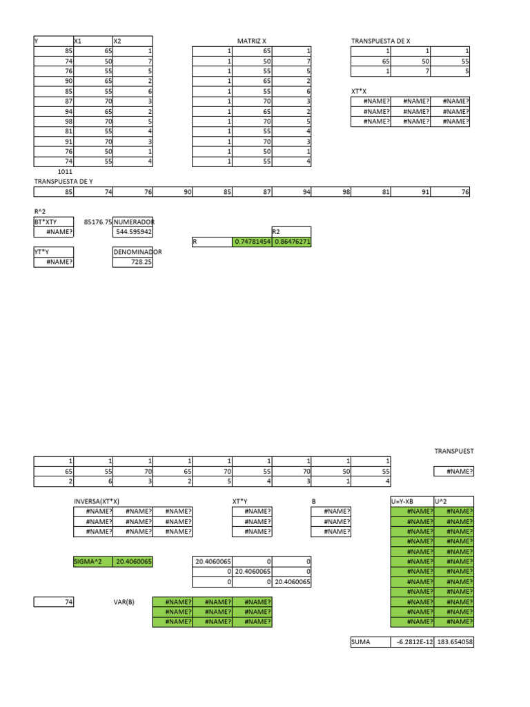 Regresion Multiple | PDF
