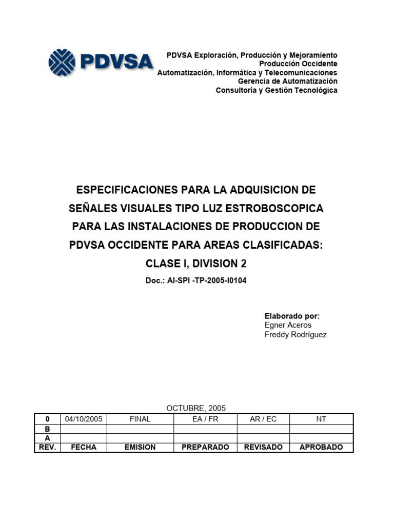 AI-SPI - TP-2005-I0104 Esp. Téc. Señales Visuales Tipo Luz ...