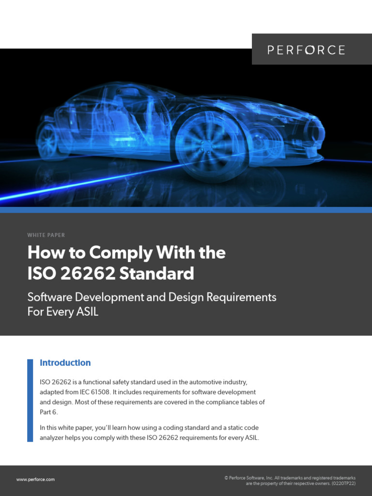ISO 26262 Compliance for Developers | PDF | Software Development ...