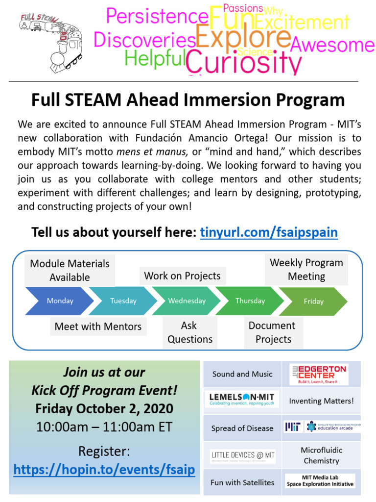 Ed20-21 PresentacionProgramaMIT 3 | PDF