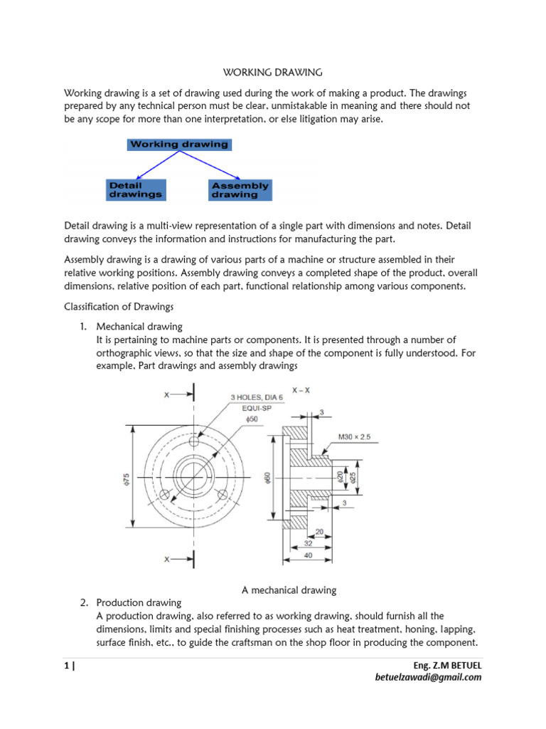Detail drawings in technical drawing | PDF