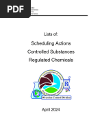 Controlled Substances in Alphabetical Order | PDF | Psychoactive Drugs ...