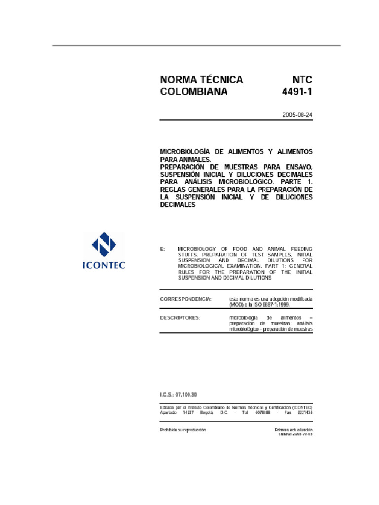 NTC 4491-1 | PDF