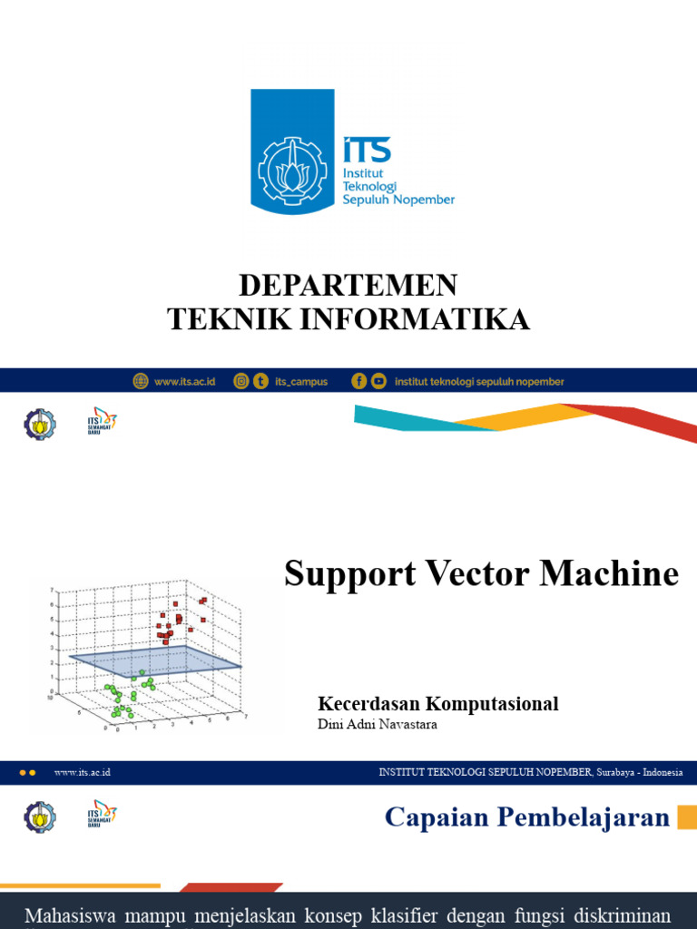 Support Vector Machine | PDF