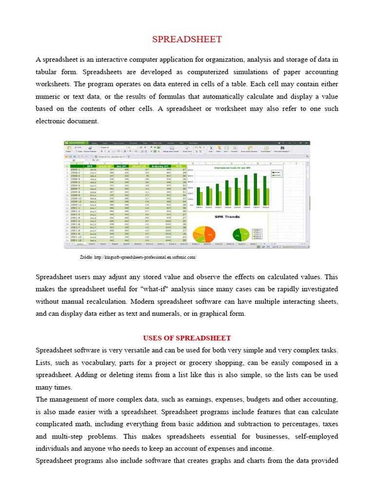 Arkusz Kalkulacyjny | Download Free PDF | Spreadsheet | Computing