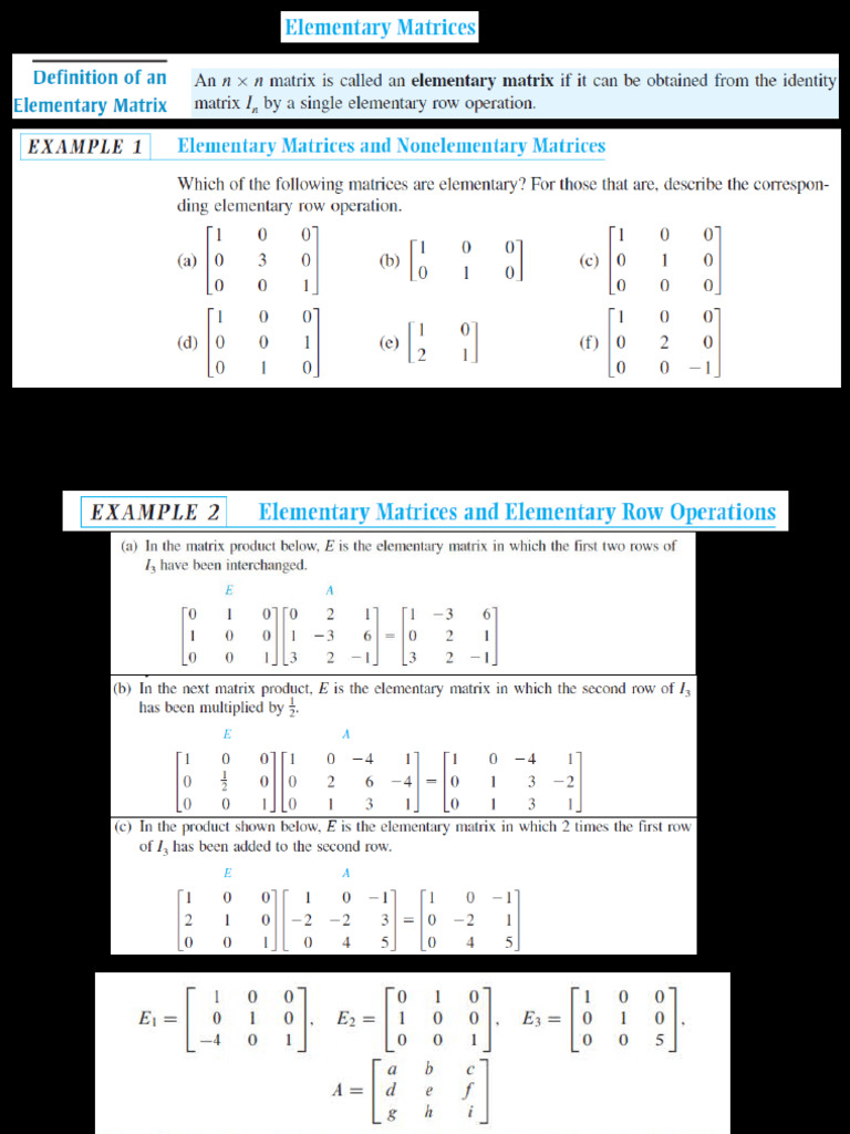 Equivalent Matrices Lu Factorization Pdf
