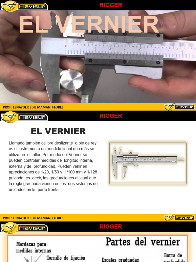 El Vernier | Descargar gratis PDF | Longitud