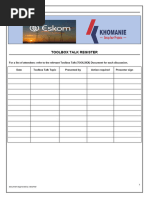 REG028 Roll-Call Register | PDF