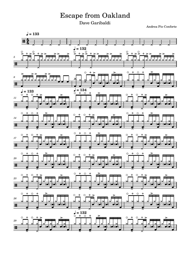 Escape From Oakland - David Garibaldi | PDF