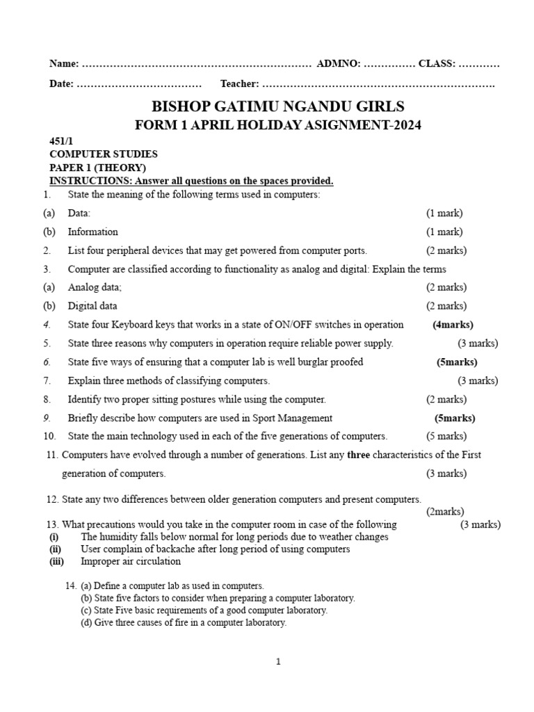 F1 April Assignment 2024 QN | PDF | Computer Keyboard | Design