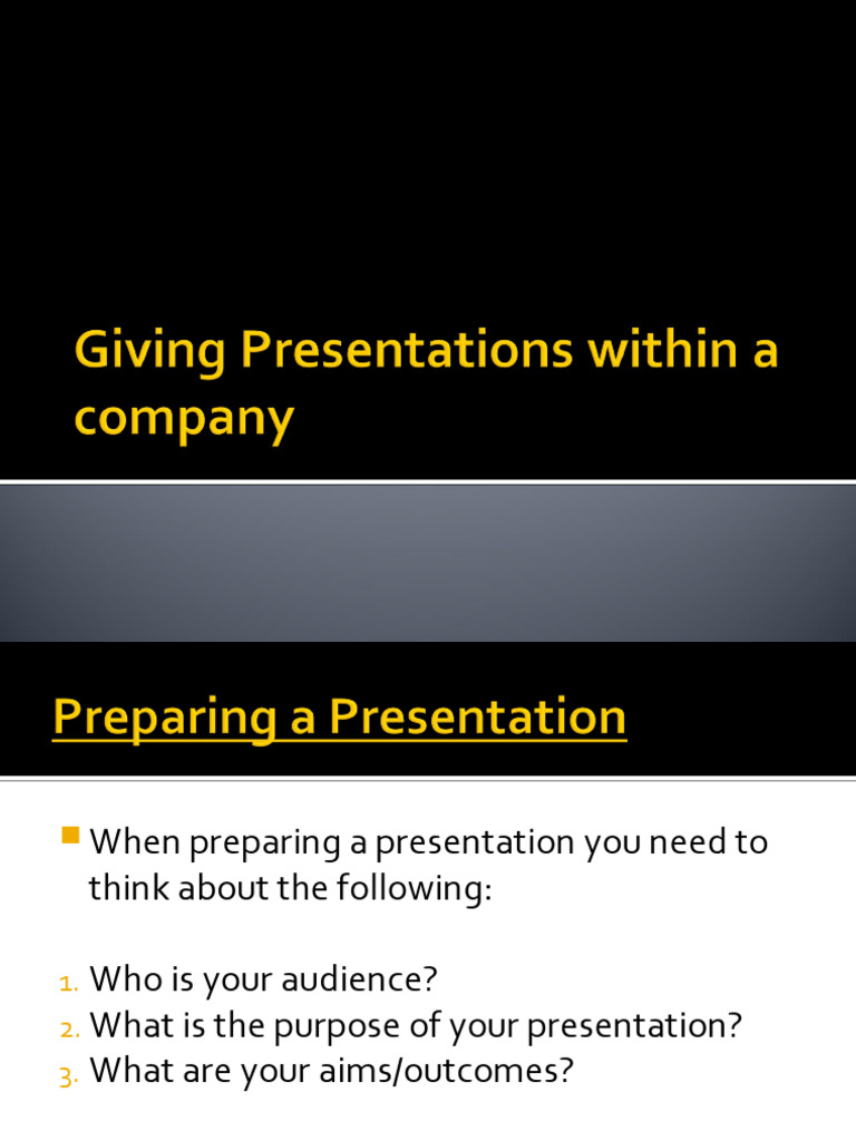 Effective Presentation Tips | PDF