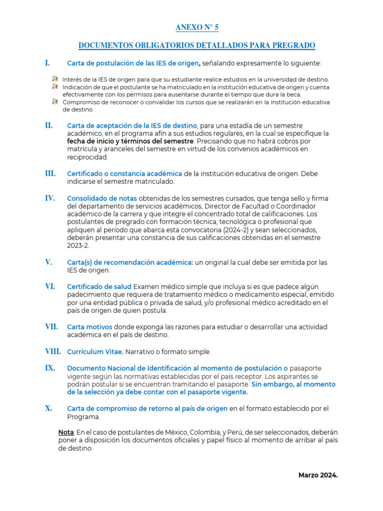 ANEXO 5 Documentos de Pregrado Aprobado PF - FINAL.9.Abr.2024 | PDF