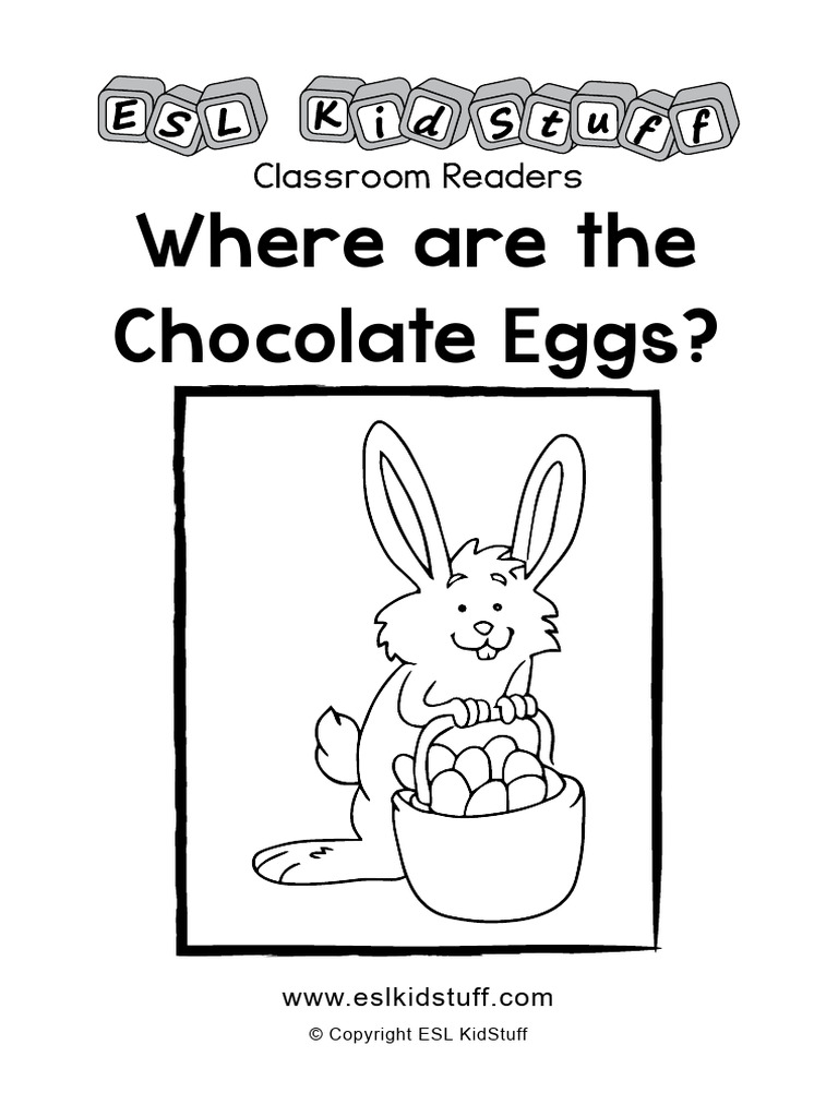 Where Are Chocolate Eggs Sheet Level0 BW CQP | PDF