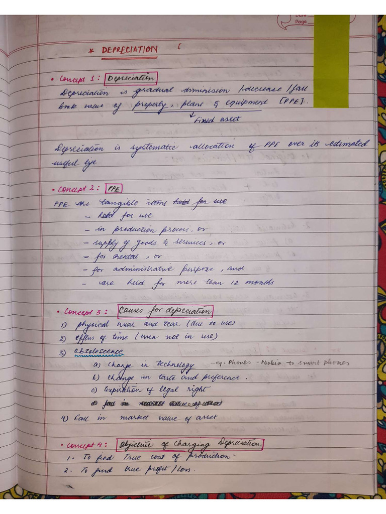 Acc - Depreciation | PDF