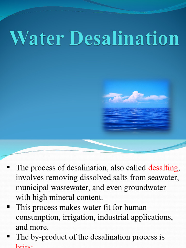 Desalination | PDF | Desalination | Membrane