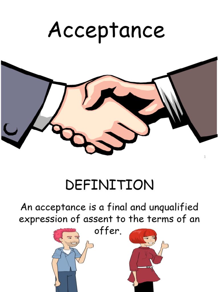 L 3 Acceptance | PDF | Offer And Acceptance | Rules