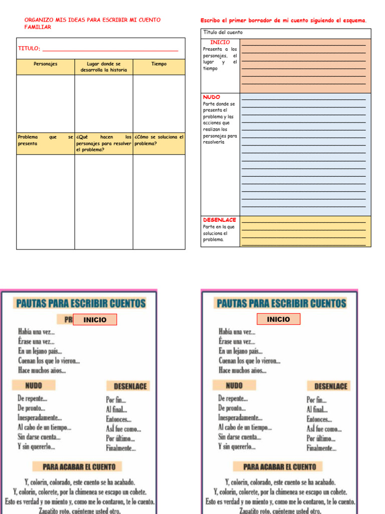 Escribimos Un Cuento | PDF