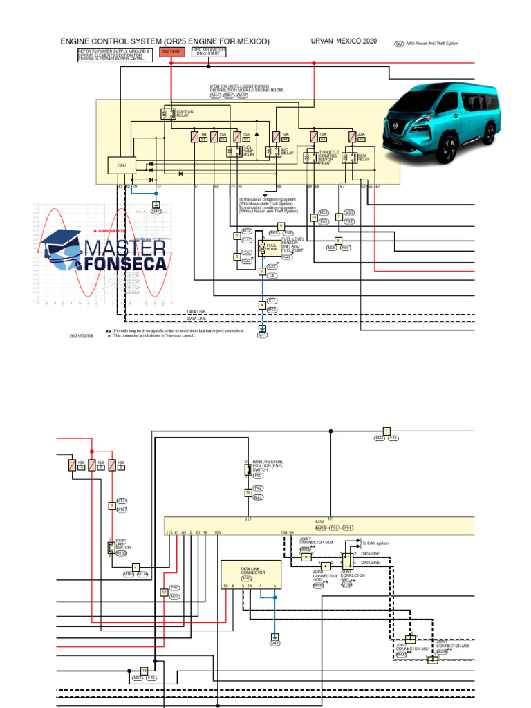 Engine Control System (QR25 Engine For Mexico) | PDF | Electrical ...