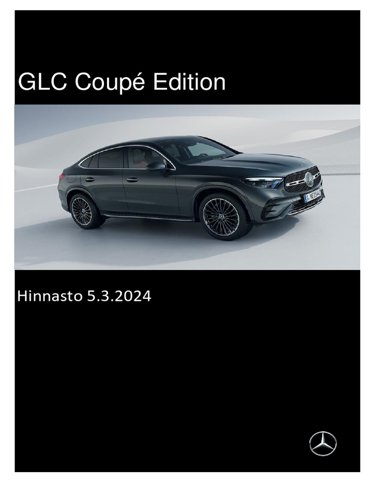 GLC Coup c254 Edition | PDF