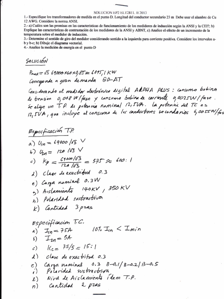 2do Parcial Ii - 2013 Ab Sol | PDF