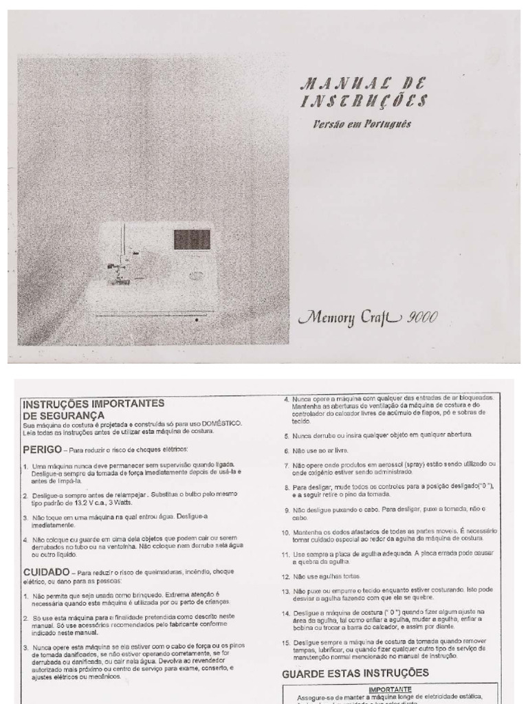 MC9000 Manual Instrucoes Portugues 2 | PDF