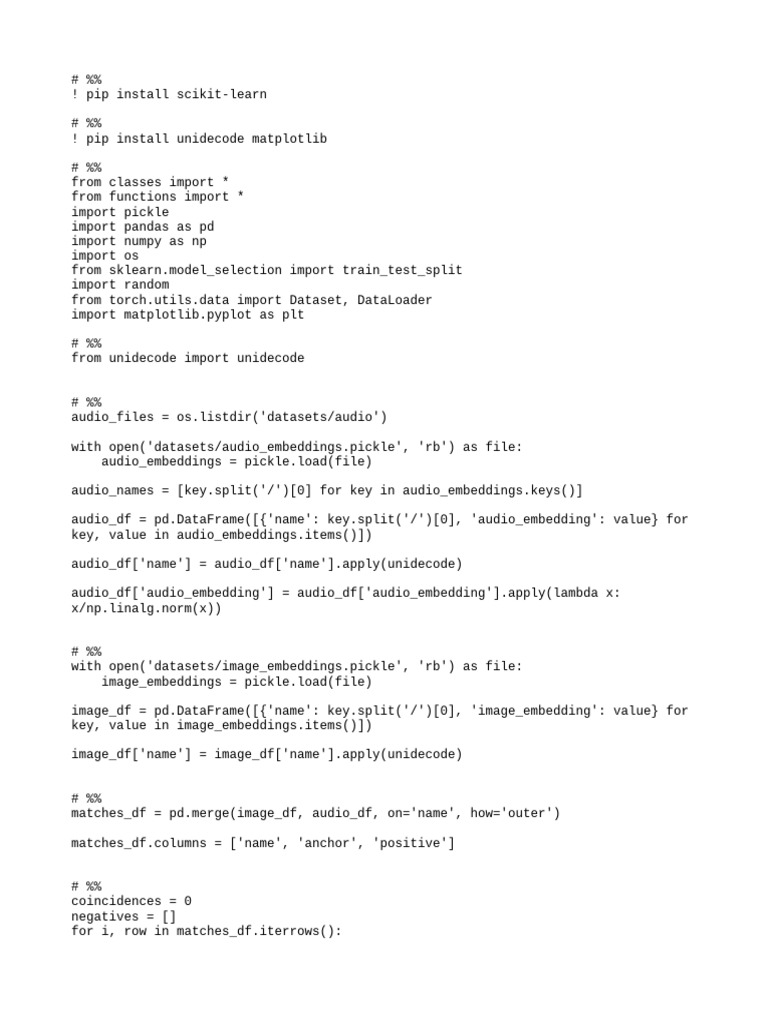 Siamese Network Assignment | PDF | Computing | Artificial Intelligence Siamese Network Assignment | PDF | Computing | Artificial Intelligence