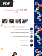 BUE E-Learning Student Guide | PDF