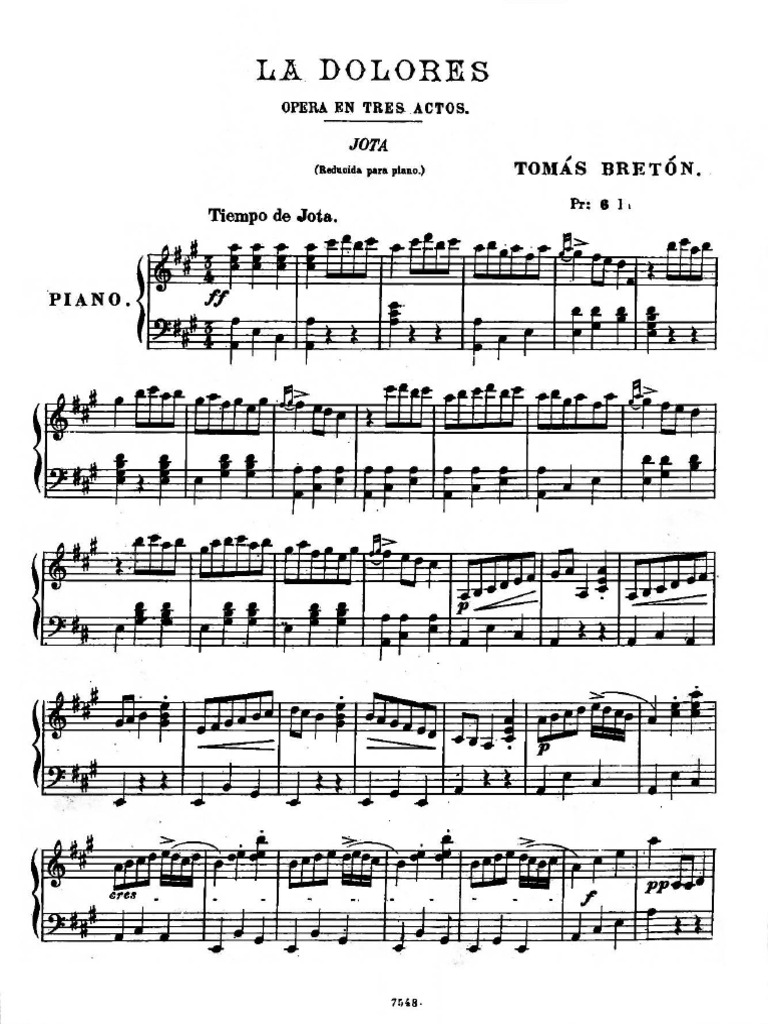 Jota La Dolores | PDF