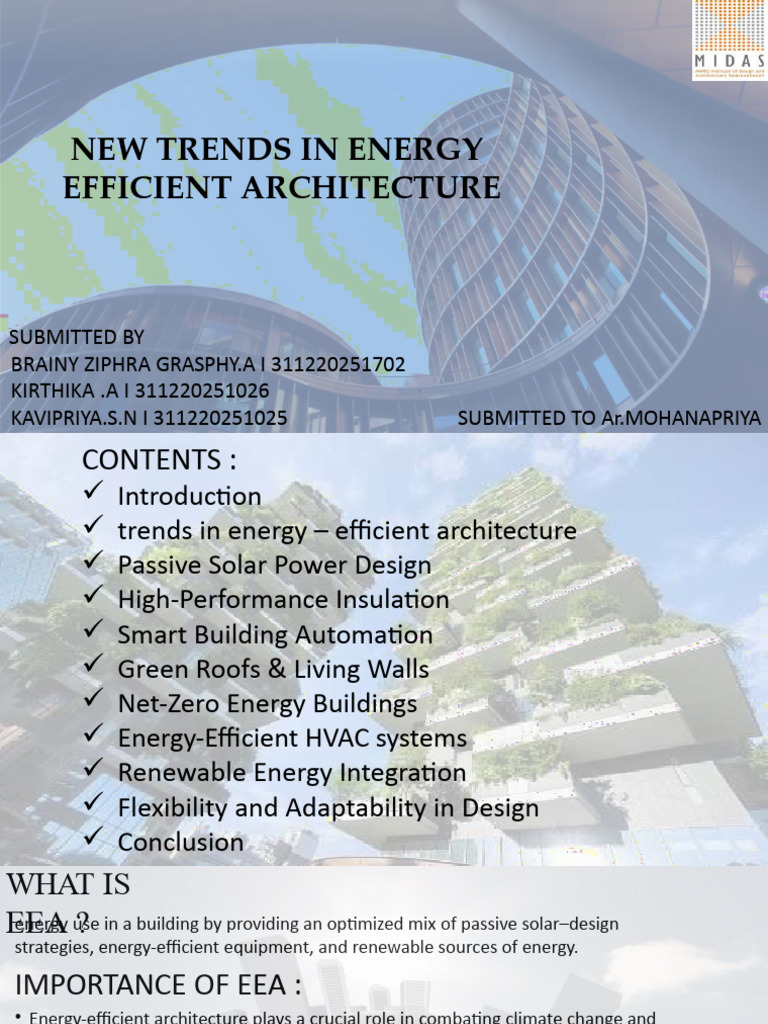 Eea Presentation | PDF | Efficient Energy Use | Building Insulation