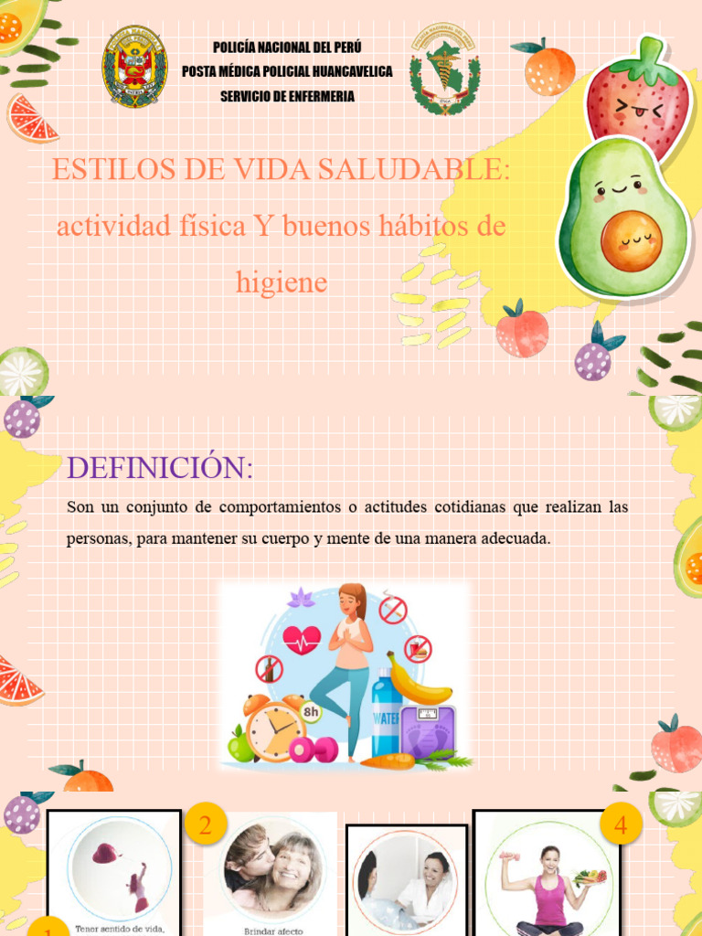 ESTILOS DE VIDA SALUDABLE | PDF