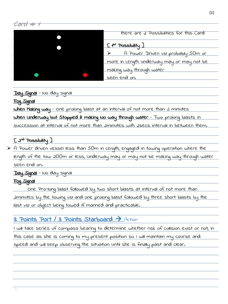 ROR Oral Preprations | PDF | Port And Starboard | Compass