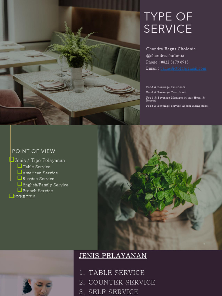 Type of Service | PDF
