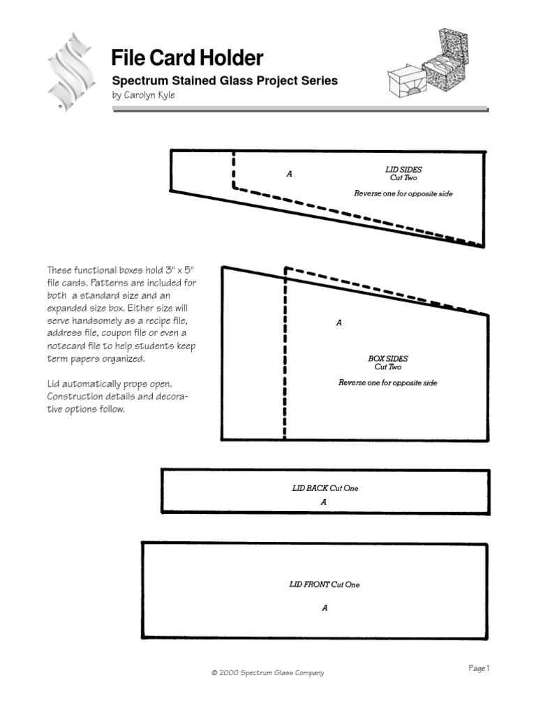 File Card | PDF | Color | Art Media