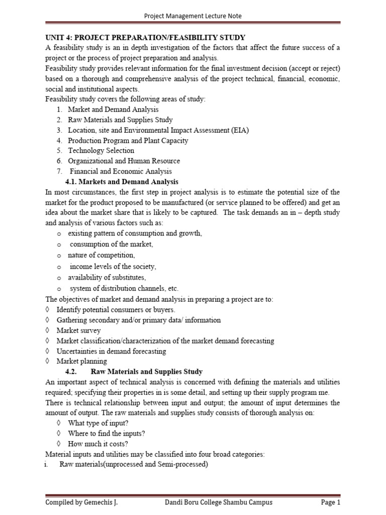 Chapter-4-Project Mgt Lecture Note | PDF | Net Present Value | Discounted Cash Flow