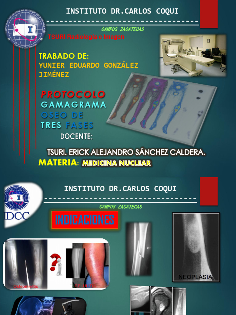 Protocolo Gamagrama Oseo de Tres Fases | PDF
