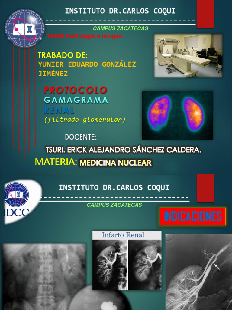 PROTOCOLO GAMAGRAMA RENAL (Filtrado Glomerular) | PDF