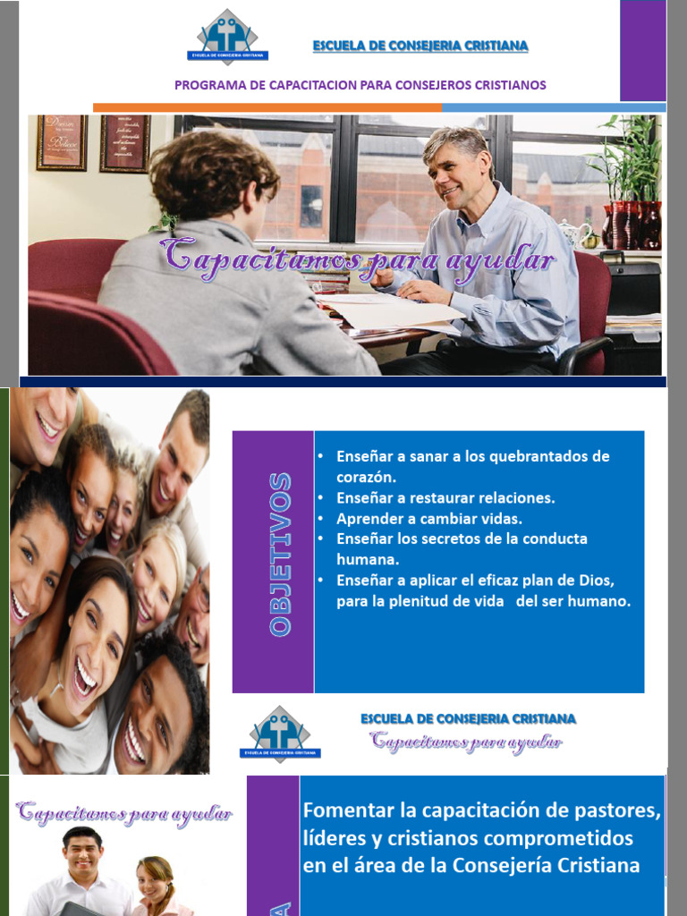 Capacitación Consejería Cristiana Integral | PDF | Sola Fide ...