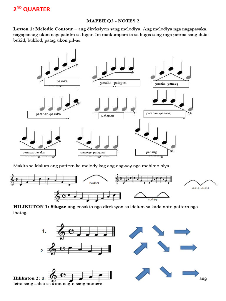 23-24 Mapeh Q2 Notes 2 | PDF