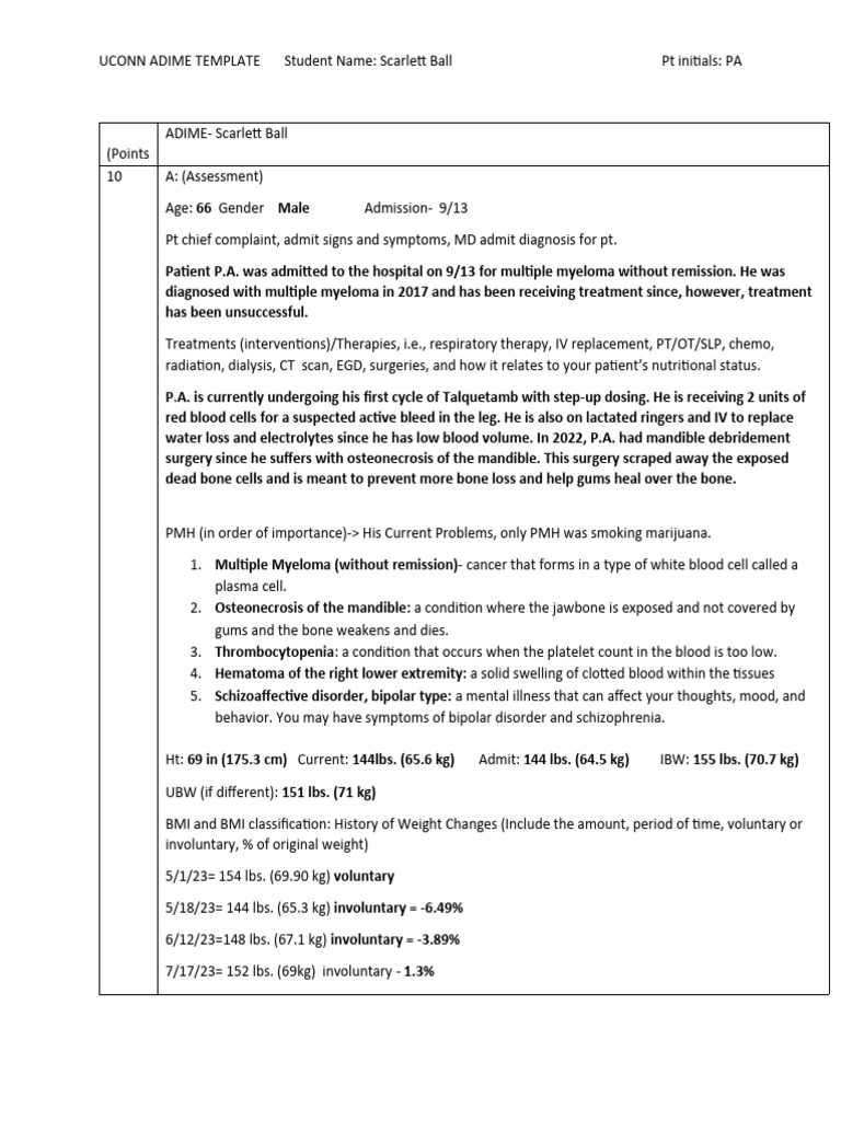 Adime 2 - Scarlett Ball - Uconn Health | PDF | Dieting | Weight Loss