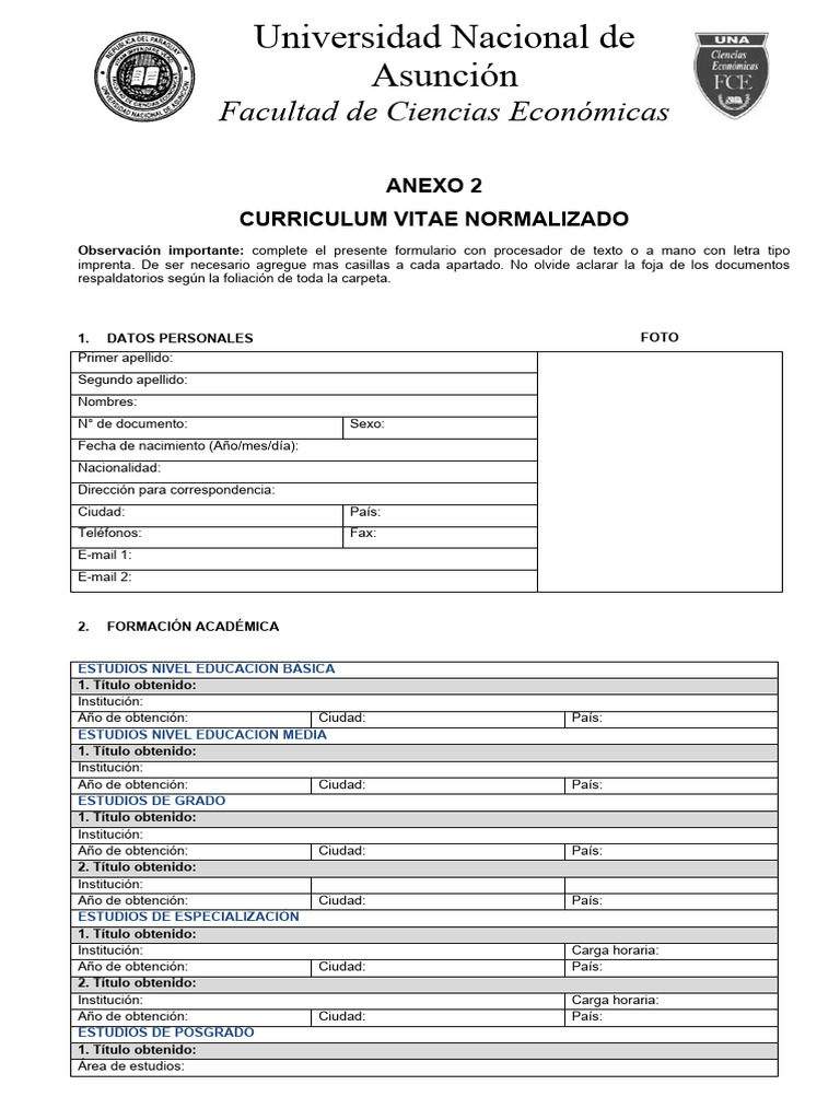 Anexo Ii | PDF | Universidad