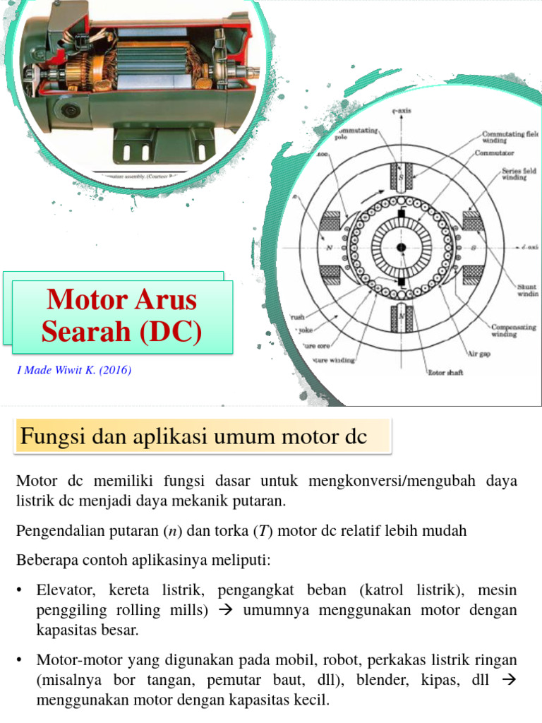 Mesin Listrik I (Motor DC) | PDF