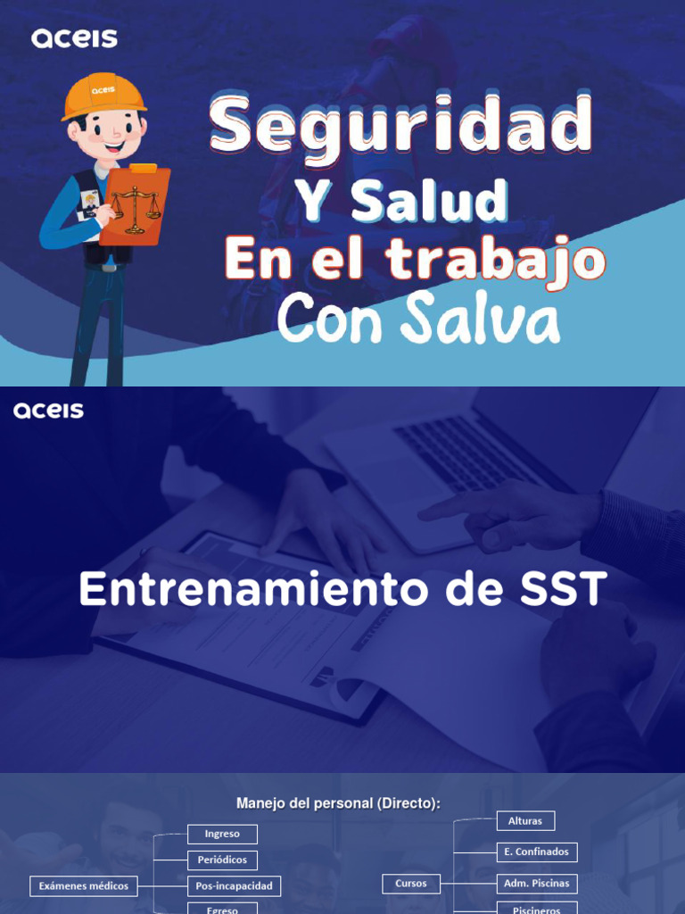 Plantilla Entrenamiento de SST | PDF
