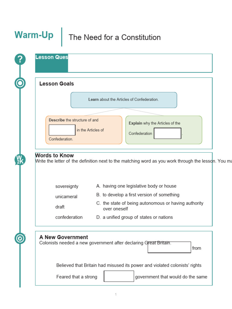 (Template) 3315-01-07 NeedforaConstitution GN SE | PDF | Federal ...