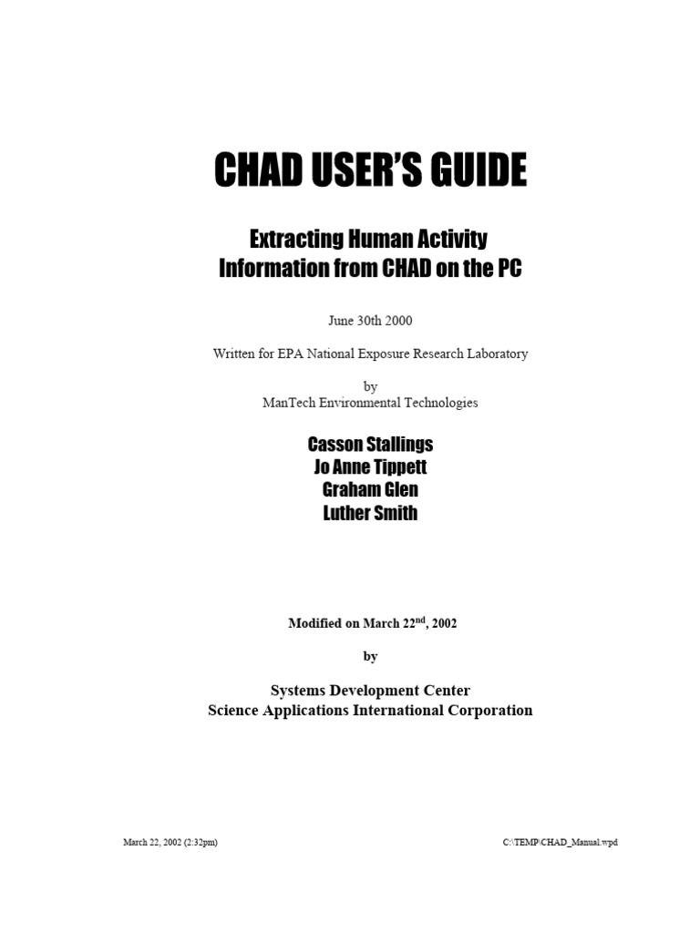 Chad Manual | PDF | Databases | Button (Computing)