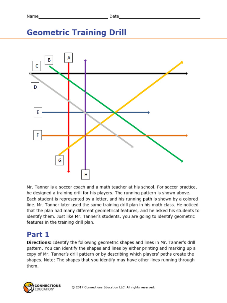 Geometric Training Drill Portfolio | PDF