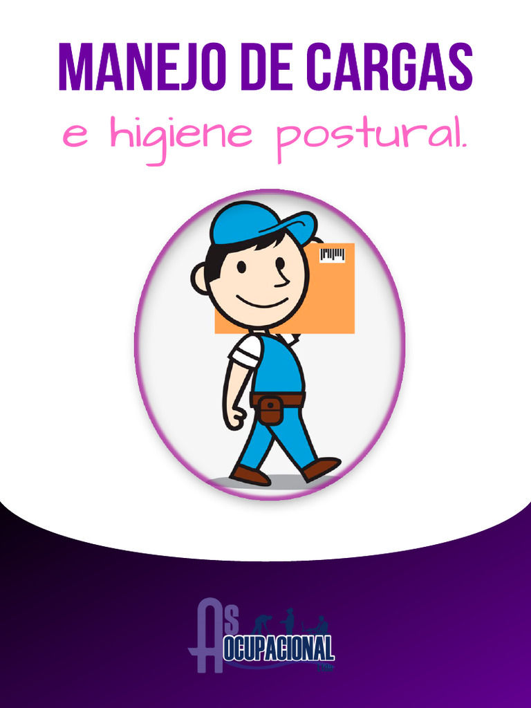Manejo-De-Cargas-E-Higiene-Postural 2023 | PDF | Dolor lumbar | Higiene
