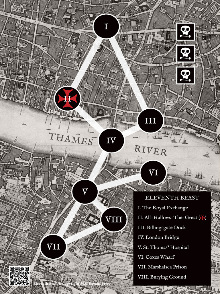 EXEUNT - Eleventh Beast - Map A5 | PDF