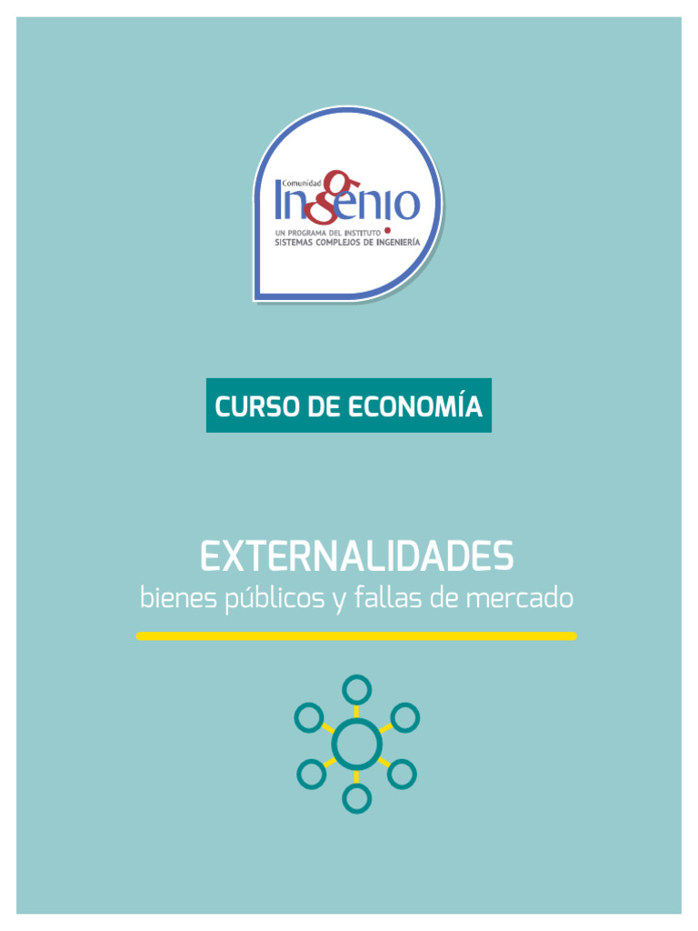 Guia Externalidades | PDF | Exterioridad | Bienes