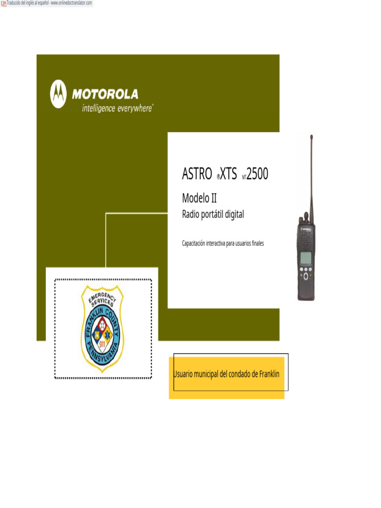 XTS 2500 Municipal - Edit - En.es | PDF | Informática | Programa de ...