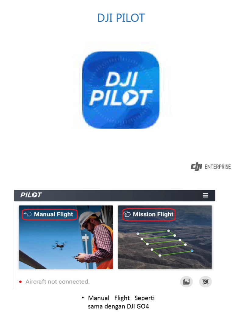 Panduan DJI Pilot 2 untuk Misi Pemetaan | PDF